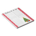 Christmas To Do List Notepad | Zazzle