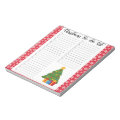 Christmas To Do List Notepad | Zazzle