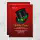 Christmas Top Hat Invitation | Zazzle