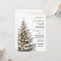 "Christmas Tree Christmas Party | Festive Holiday Invitation | Zazzle