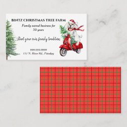 Christmas Tree Farm Business Cards | Zazzle