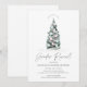 Christmas Tree Gender Reveal Baby Shower Invitation | Zazzle