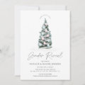 Christmas Tree Gender Reveal Baby Shower Invitation | Zazzle