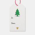 Christmas Tree Merry Christmas Gift Tags | Zazzle