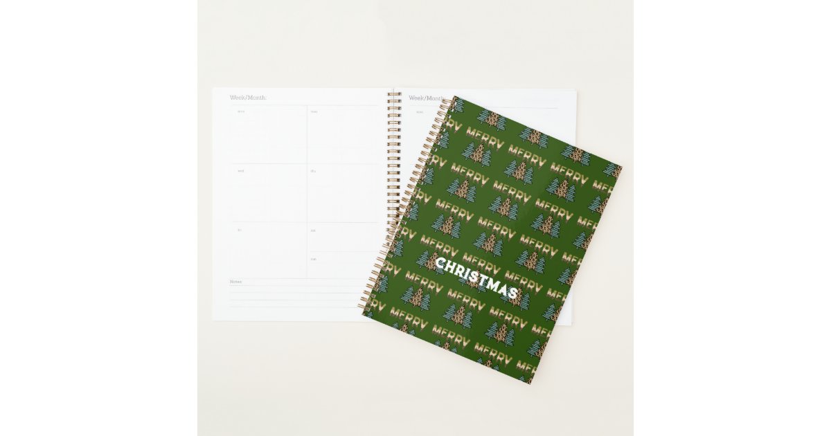 Christmas Tree Planner | Zazzle