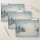Christmas Tree,Silver Snowflakes,Snow File Folder | Zazzle