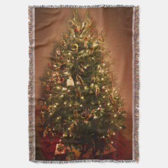 Christmas Tree Throw Blanket | Zazzle