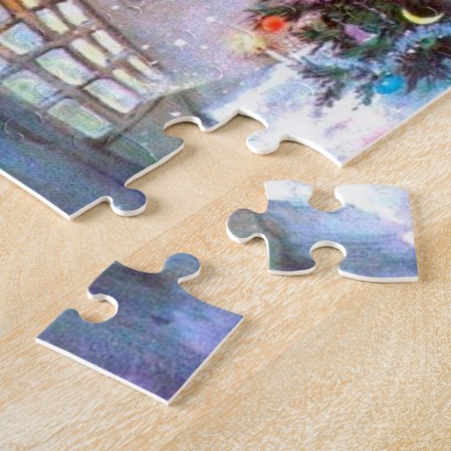 Christmas Tree Vintage Jigsaw Puzzle | Zazzle