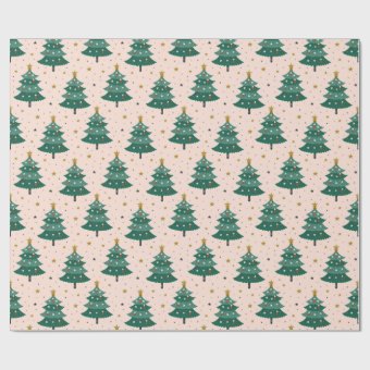 Christmas Tree Wrapping Paper | Zazzle