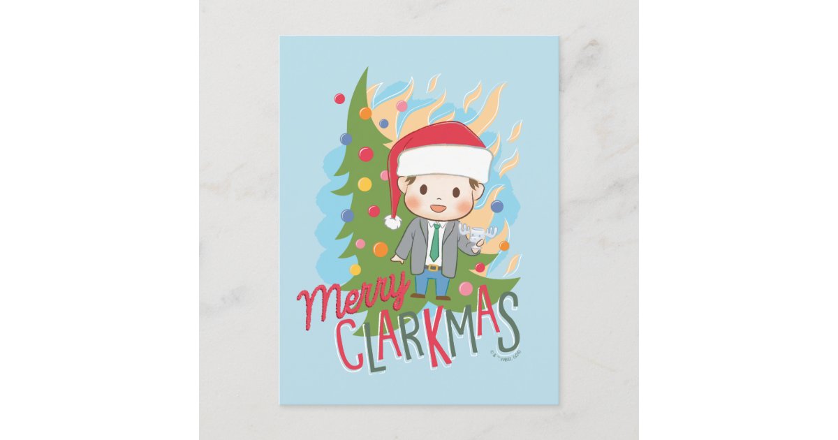 Christmas Vacation Merry Clarkmas Holiday Postcard | Zazzle