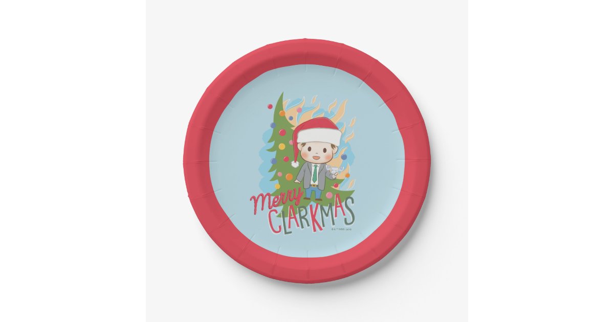 Christmas Vacation Merry Clarkmas Paper Plates | Zazzle