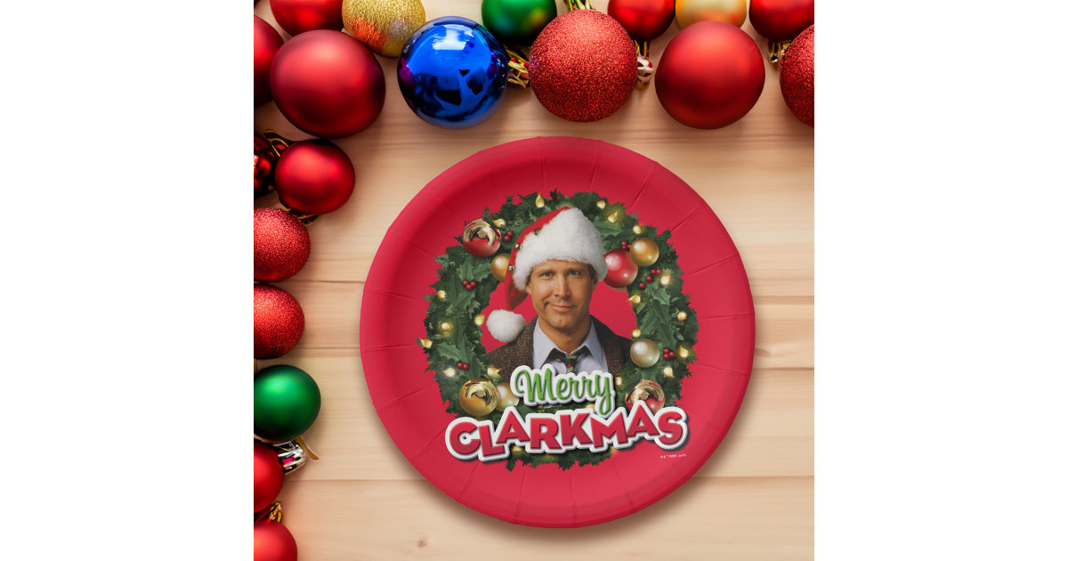 Christmas Vacation | Merry Clarkmas Paper Plates | Zazzle