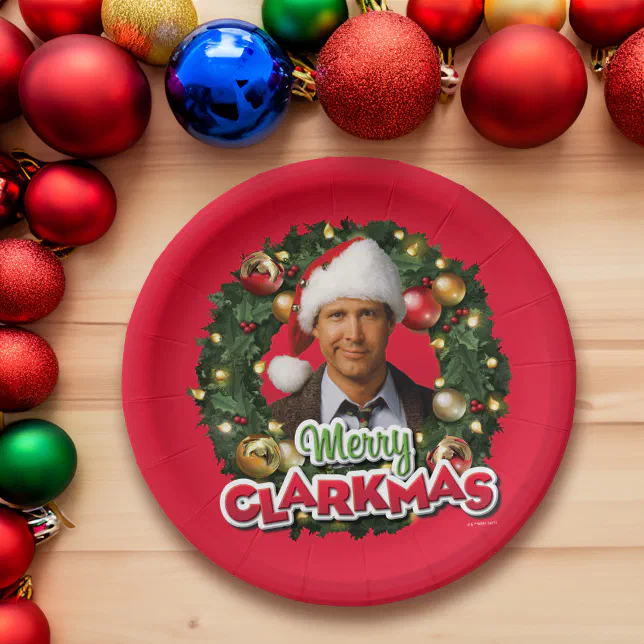 Christmas Vacation | Merry Clarkmas Paper Plates | Zazzle