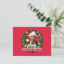 Christmas Vacation | Merry Clarkmas Postcard | Zazzle