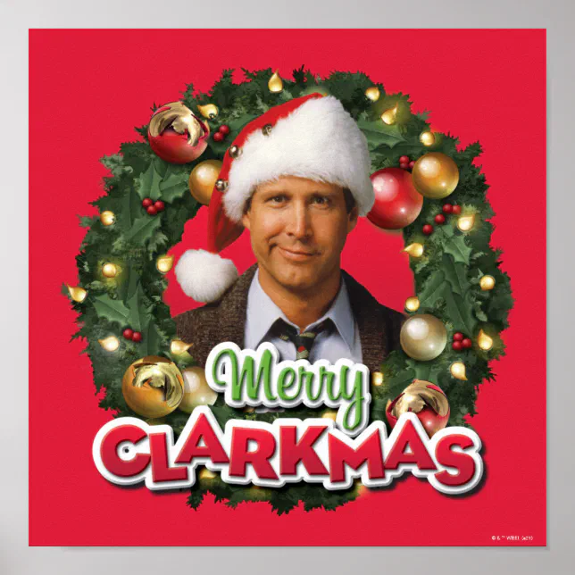 Christmas Vacation | Merry Clarkmas Poster | Zazzle