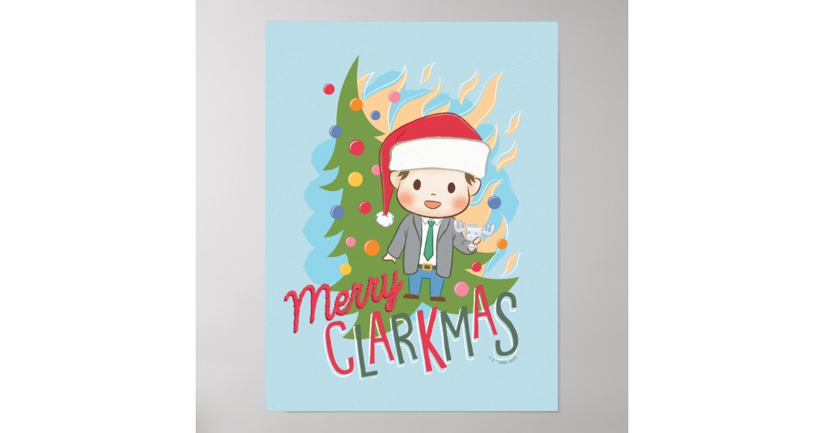 Christmas Vacation Merry Clarkmas Poster | Zazzle