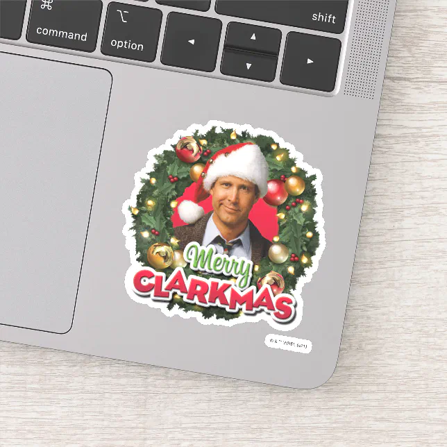 Christmas Vacation | Merry Clarkmas Sticker | Zazzle