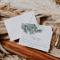 Christmas Wedding Stationery | Holiday Wedding RSVP Card | Zazzle