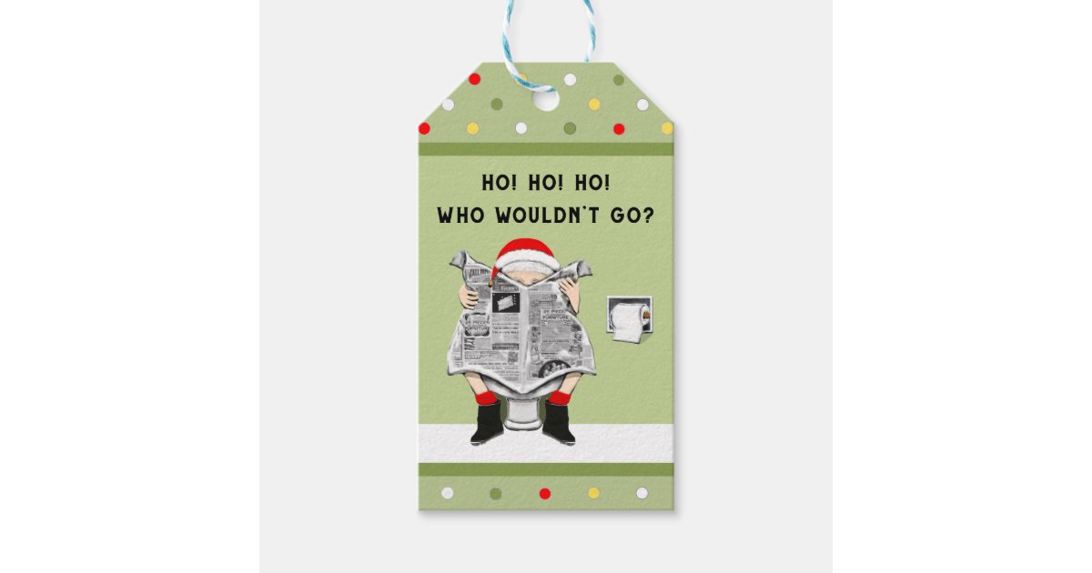 Christmas White Elephant Gift Tags | Zazzle