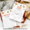 Christmas Who is Most Like Santa Game Holiday Card | Zazzle