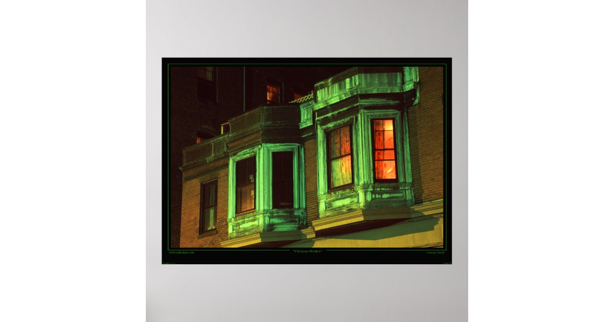 Christmas Window Poster | Zazzle