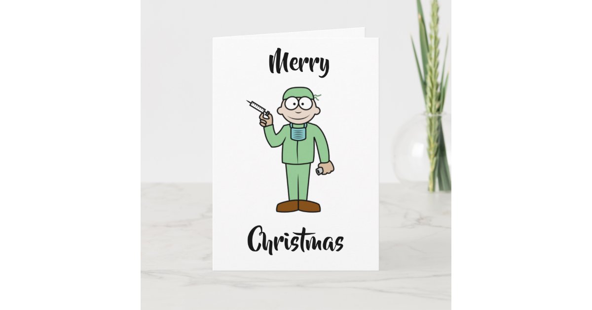 CHRISTMAS WISHES **TO A SPECIAL DOCTOR** CARD | Zazzle