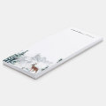 Christmas Woodland Magnetic Notepad | Zazzle
