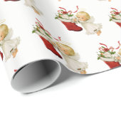 Christmas Wrapping Paper-Little Angel Wrapping Paper | Zazzle