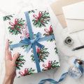 Christmas Wrapping Paper-Mistletoe Wrapping Paper | Zazzle