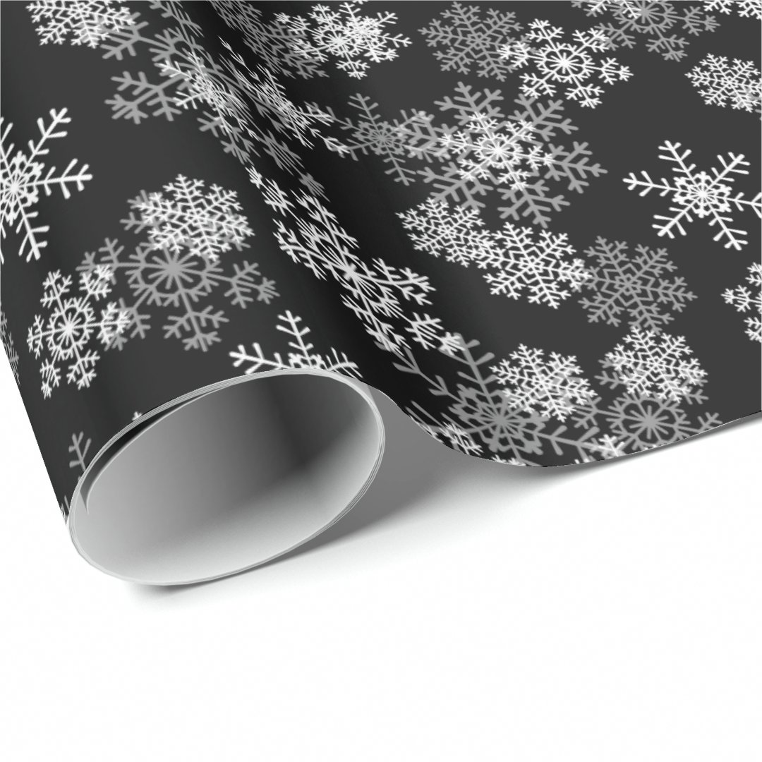 Christmas Wrapping Paper-Snowflakes Wrapping Paper | Zazzle