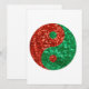 christmas yin yang holiday card | Zazzle