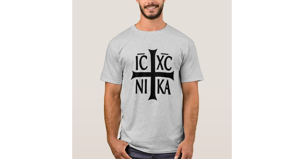 Christogram ICHC NIKA T-Shirt | Zazzle