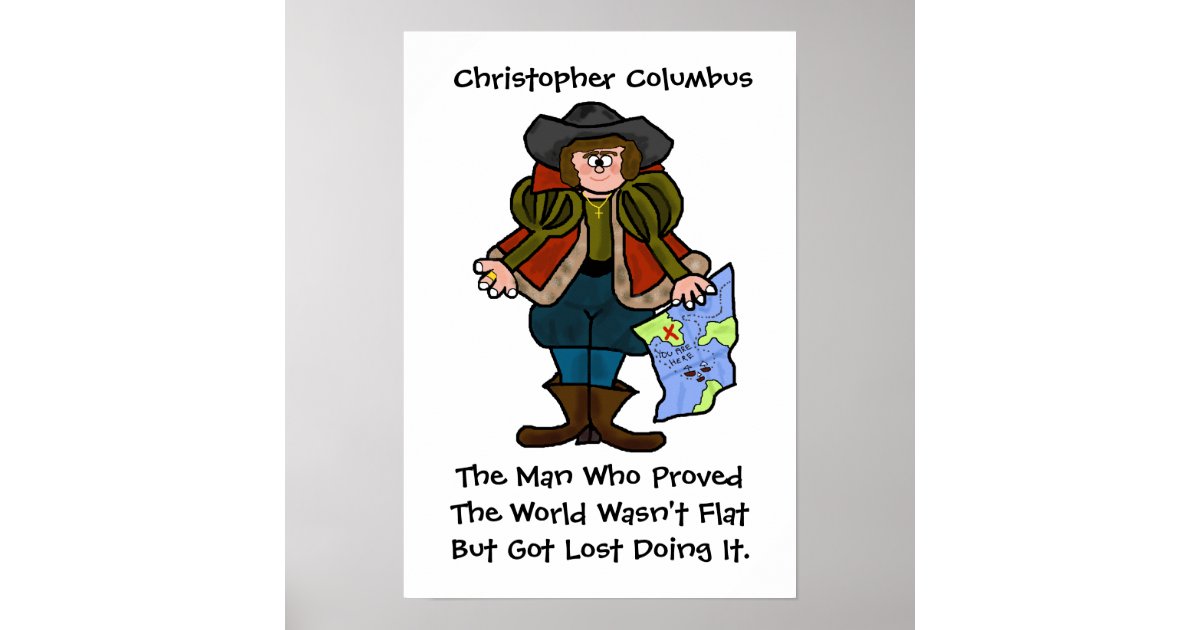 Christopher Columbus Poster | Zazzle