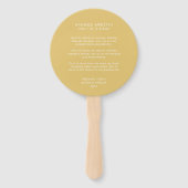 Christos Anesti Greek Orthodox Easter yellow Hand Fan | Zazzle