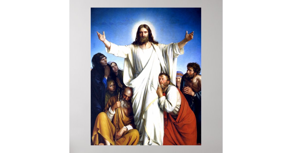 Christus Consolator by Carl Bloch Poster | Zazzle