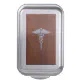 Chrome Like Caduceus Medical Symbol Mahogany Style Cake Pan | Zazzle