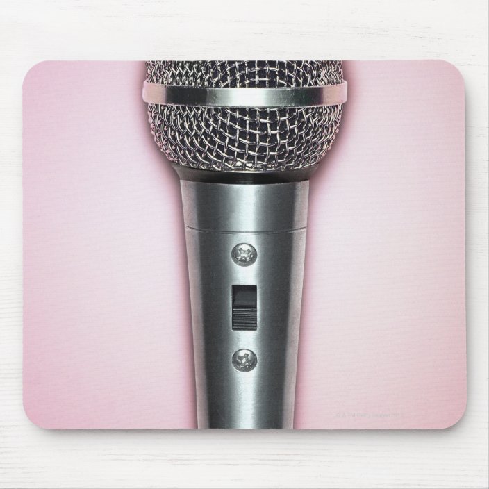 Chrome Microphone Mouse Pad | Zazzle.com