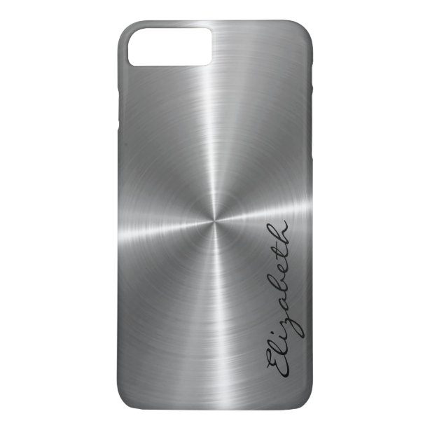 Stainless Steel iPhone Cases & Covers | Zazzle