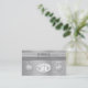 Chrome Vintage Radio Business Card | Zazzle