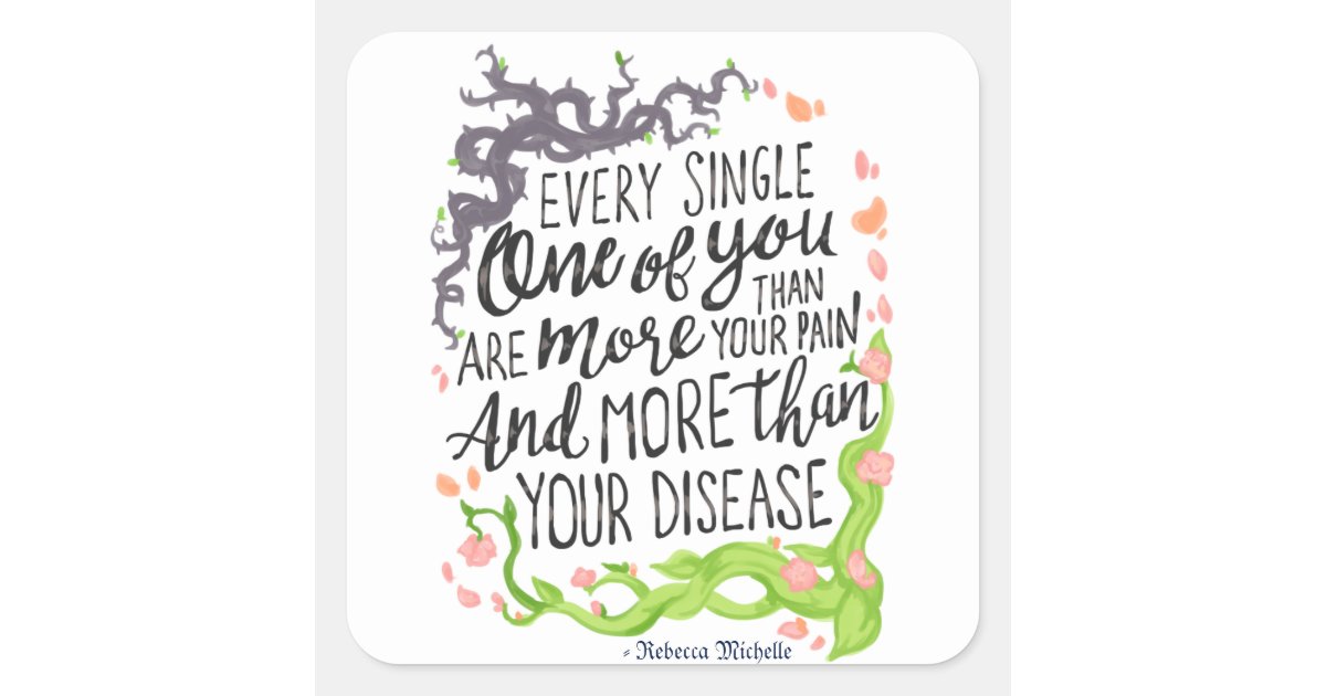 Chronic Pain Stickers | Zazzle