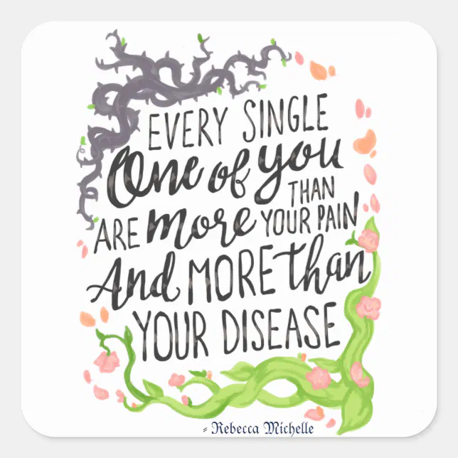 Chronic Pain Stickers | Zazzle