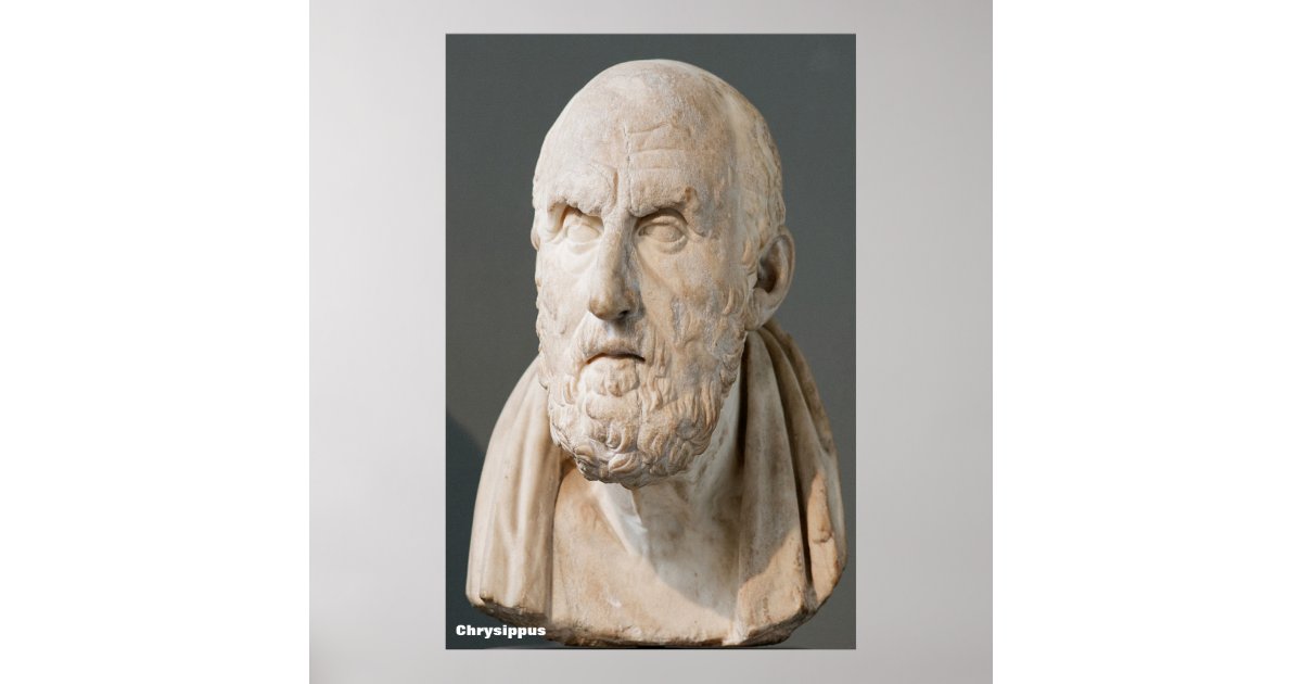 Chrysippus / Greek Philosopher Poster | Zazzle