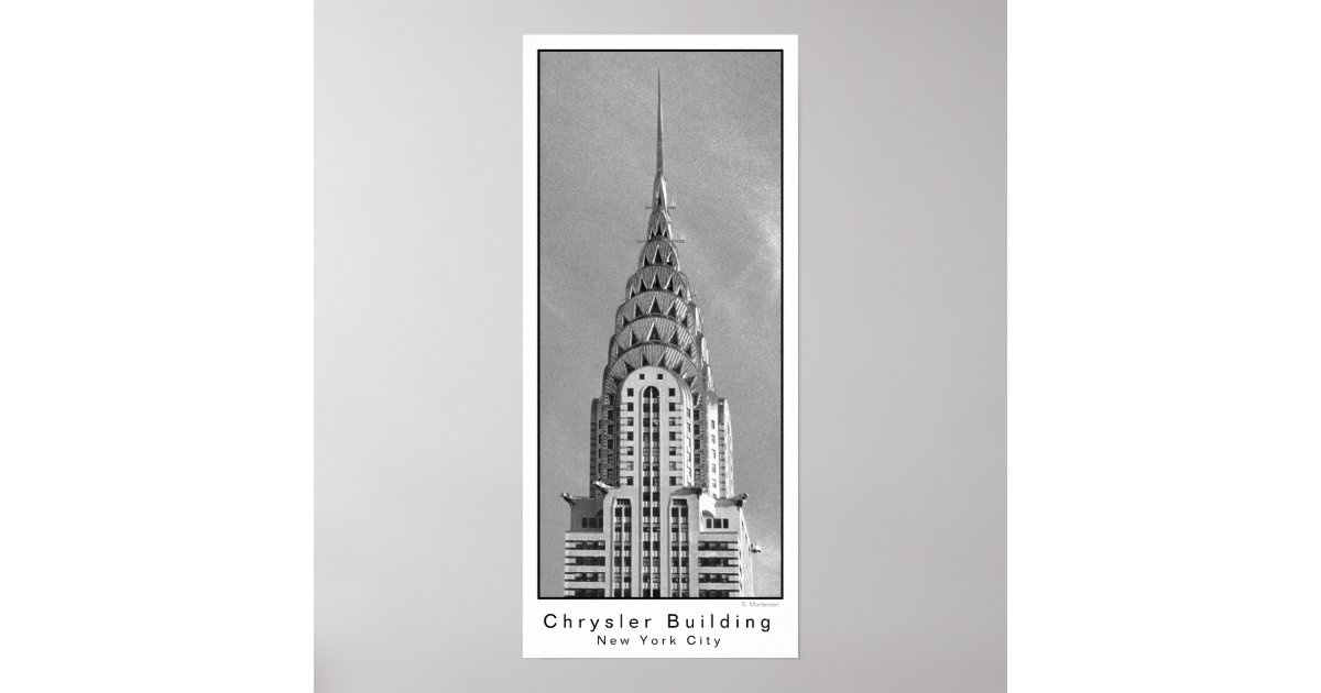 Chrysler Building / New York City Poster | Zazzle