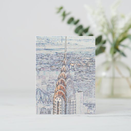 Chrysler Building Postcard | Zazzle