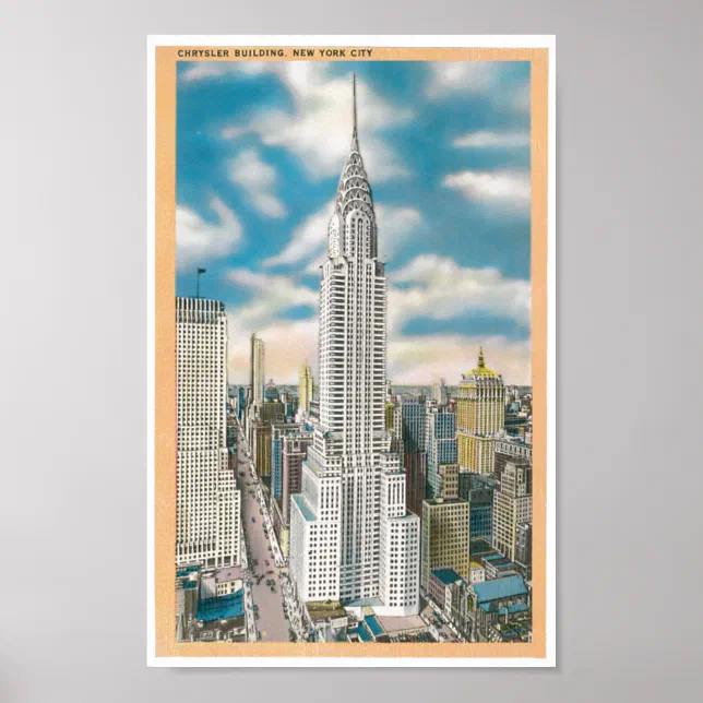 Chrysler Building Poster | Zazzle