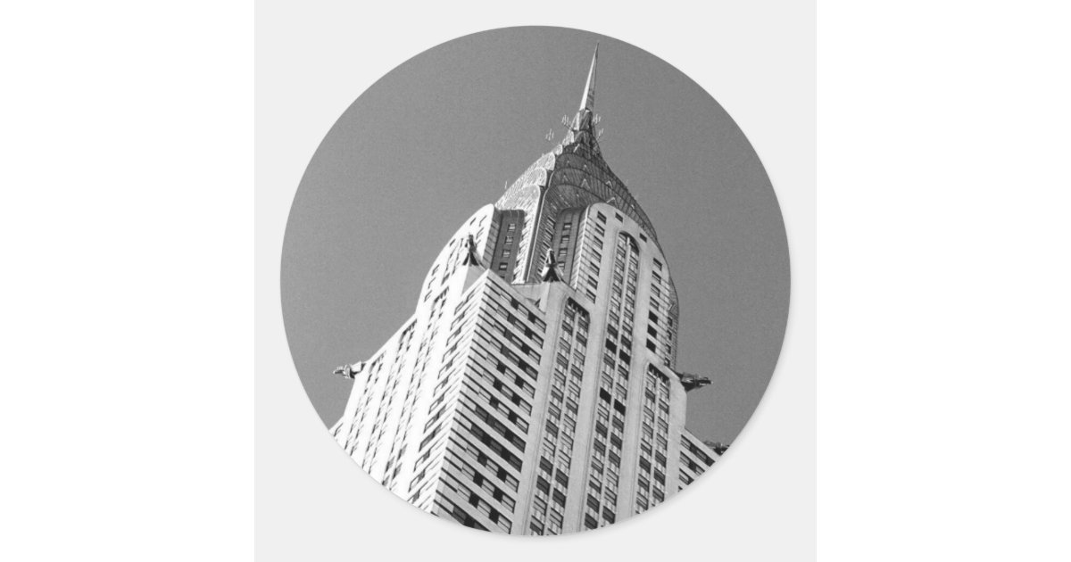 Chrysler Building Stickers | Zazzle