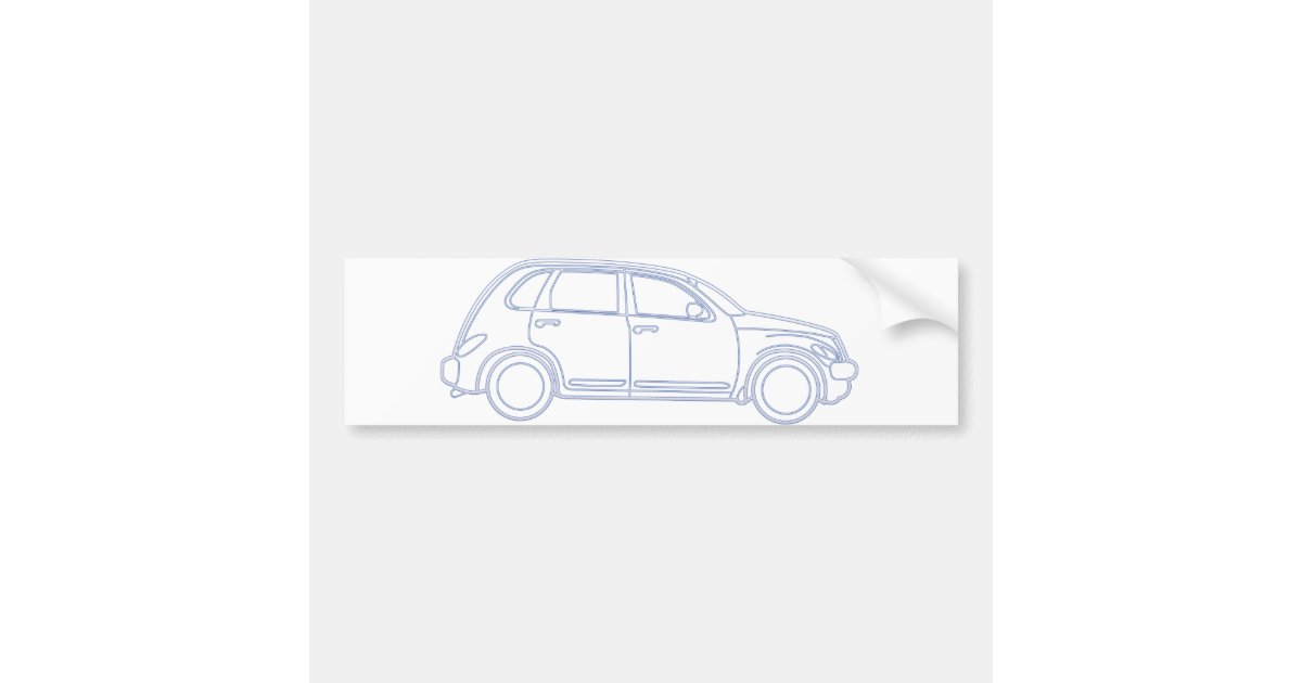 Chrysler PT Cruiser Bumper Sticker | Zazzle