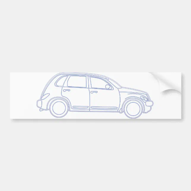 Chrysler PT Cruiser Bumper Sticker | Zazzle