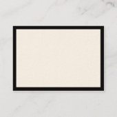 Chubby Black Border OB/GYN Business Card | Zazzle