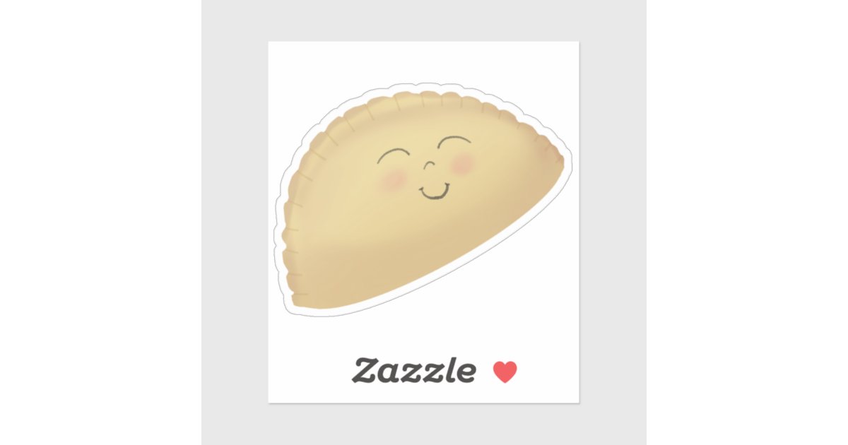 Chubby Pierogi Sticker | Zazzle